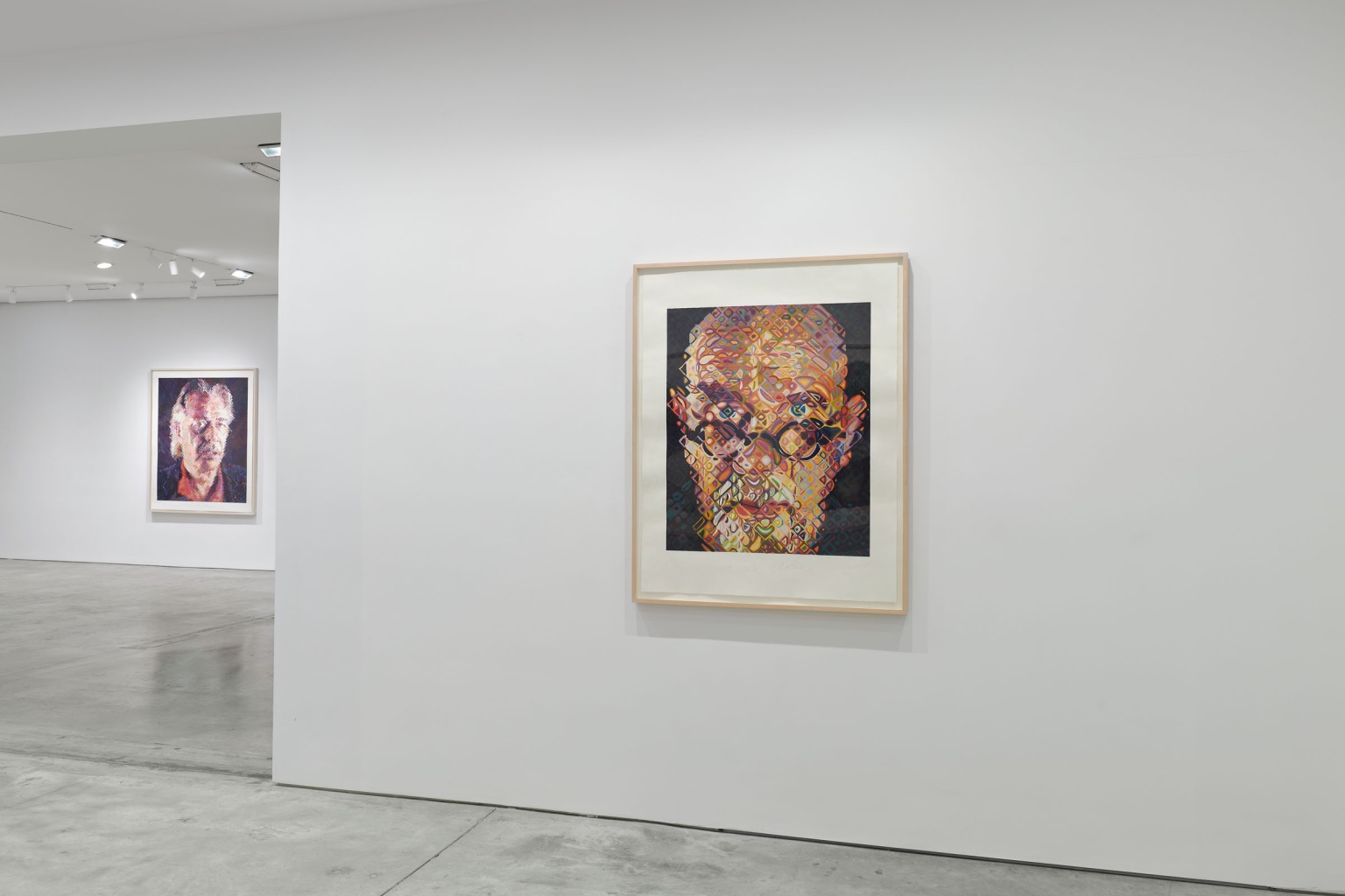 Chuck Close: Portraits of Artists | Pace Prints